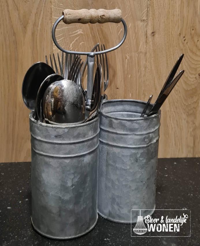 Bestekhouder voor op tafel – Stoer en Landelijk Wonen Winkel